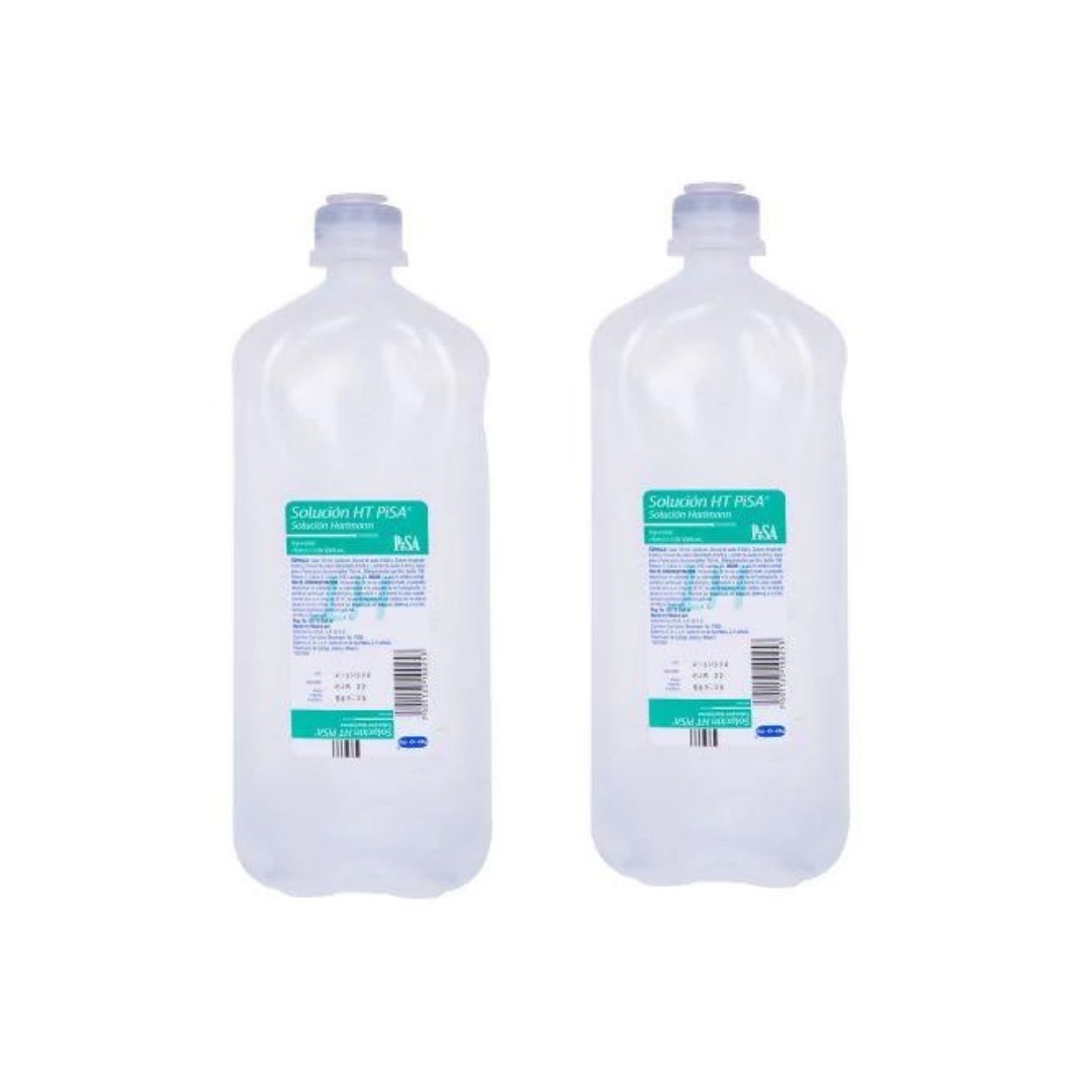 SOLUCION HARTMAN 1 LITRO - 2 PIEZAS