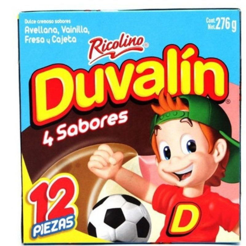 Duvalin 4 sabores 12 piezas