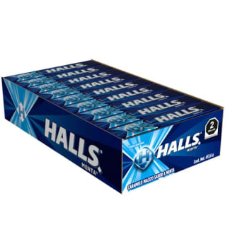 Halls Menta 12 piezas