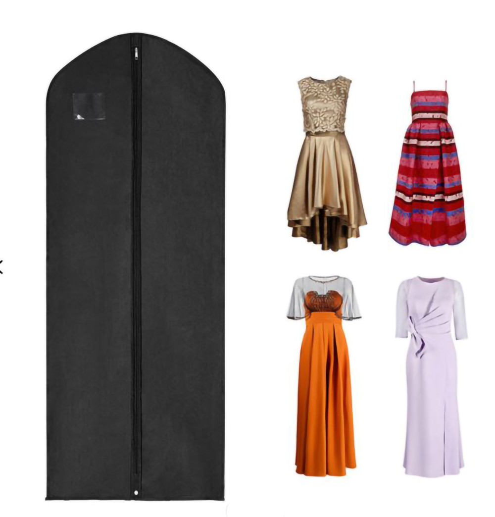 Set De 2 Fundas Vestido Largo De 160x60 Porta Vestido Fiesta