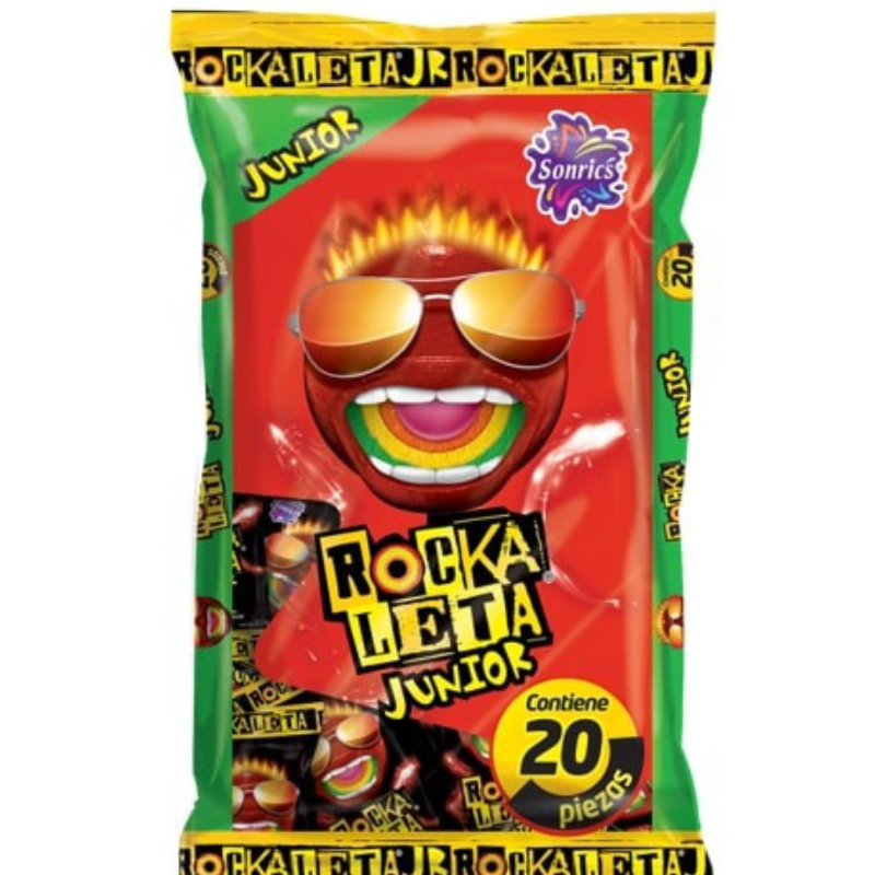 Paleta Rockaleta Junior 20 piezas