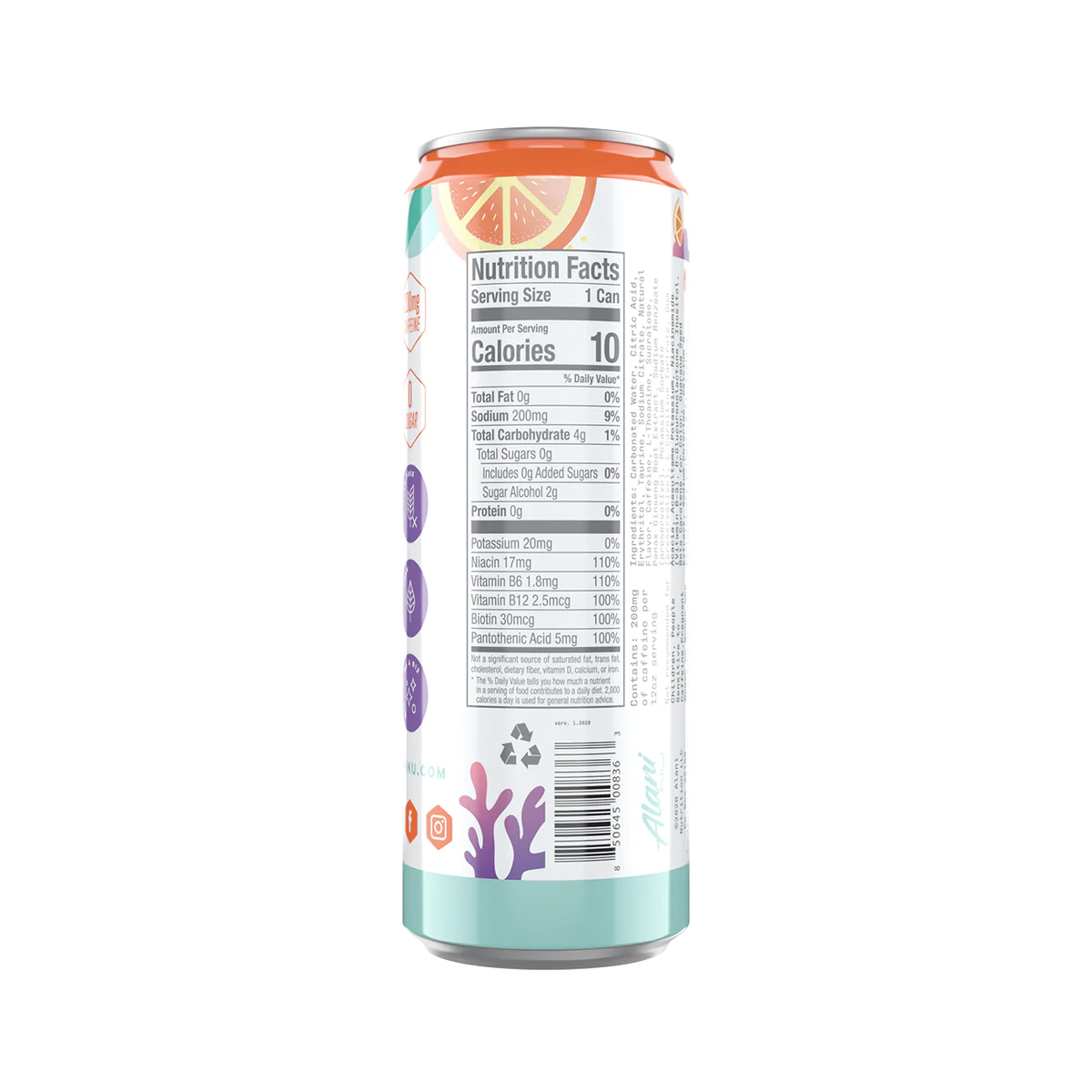 Alaninu Bebida Energizante Sabor Mimosa 6 Pack