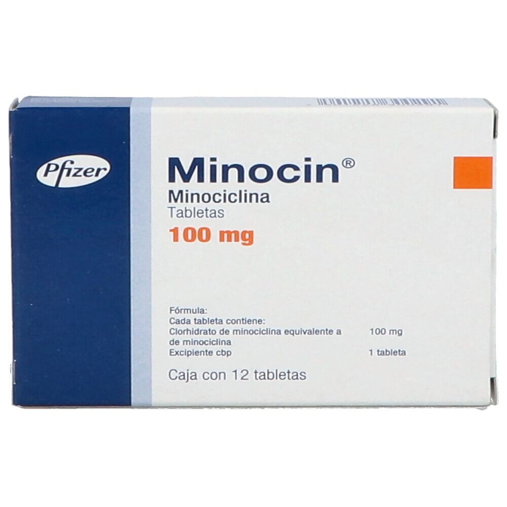 Minocin 100mg Blist 12 tab