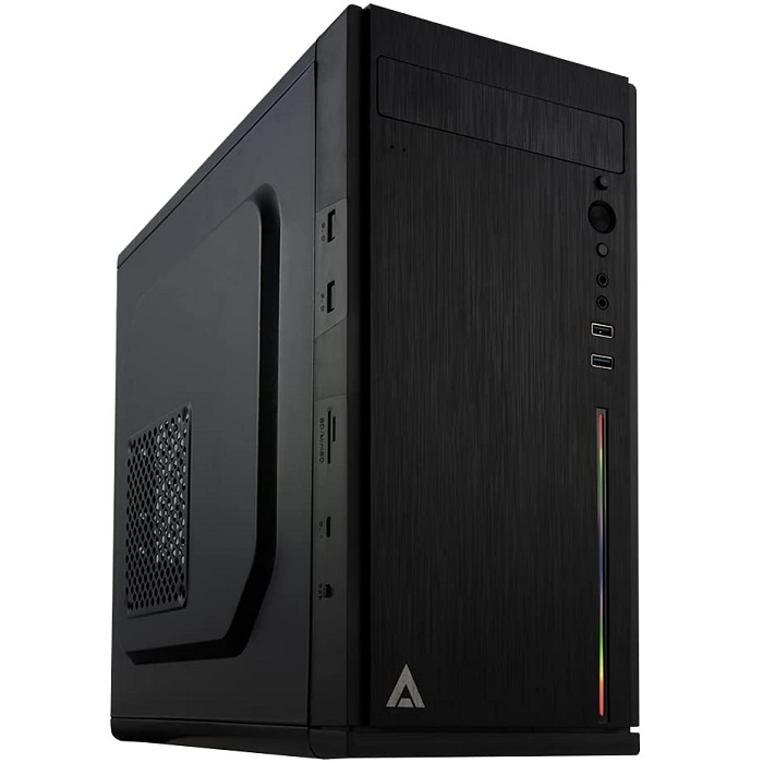 Gabinete ACTECK INTEGRA Fusion X GI440 RGB Micro-ATX Fuente 500W AC-929530