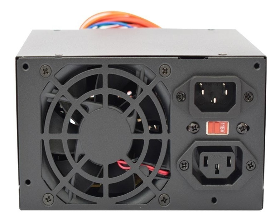 Fuente de Poder Evotec EV-500, 24-pin ATX, 80mm, 500W