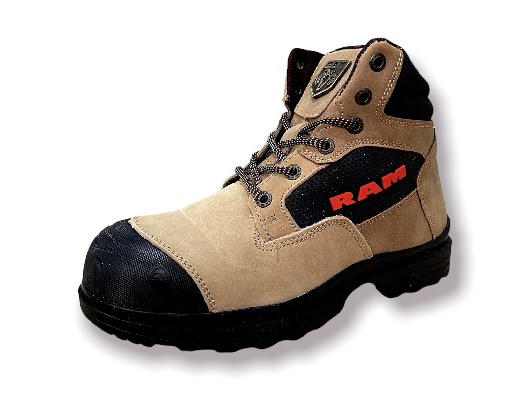 Botas Industriales Ram Hombre Con Casquillo Acero Seguridad