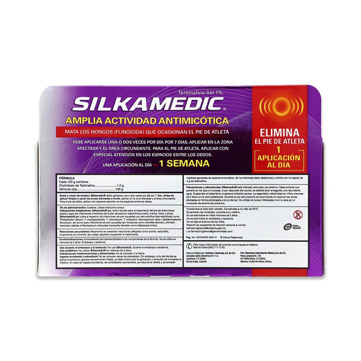 Silkamedic Genomma Tubo Con 30 G