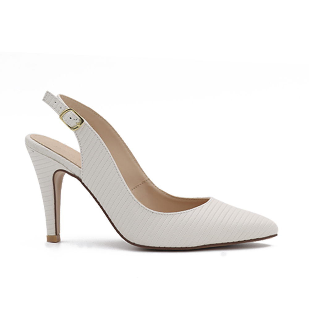 Zapatilla alexia blanco late para mujer.