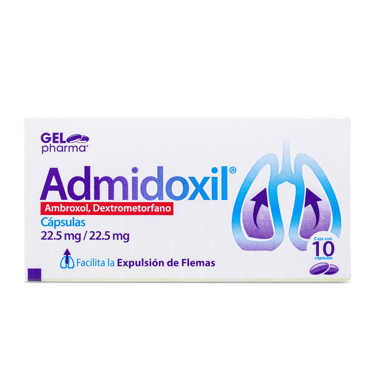 Admidoxil Ambroxol, Dextrometorfano Facilita La Expulsión De Flemas 10 ...