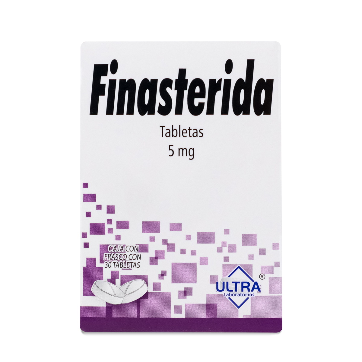 Finasterida 5Mg 30 Tabletas Ultra (Generico Proscarb)