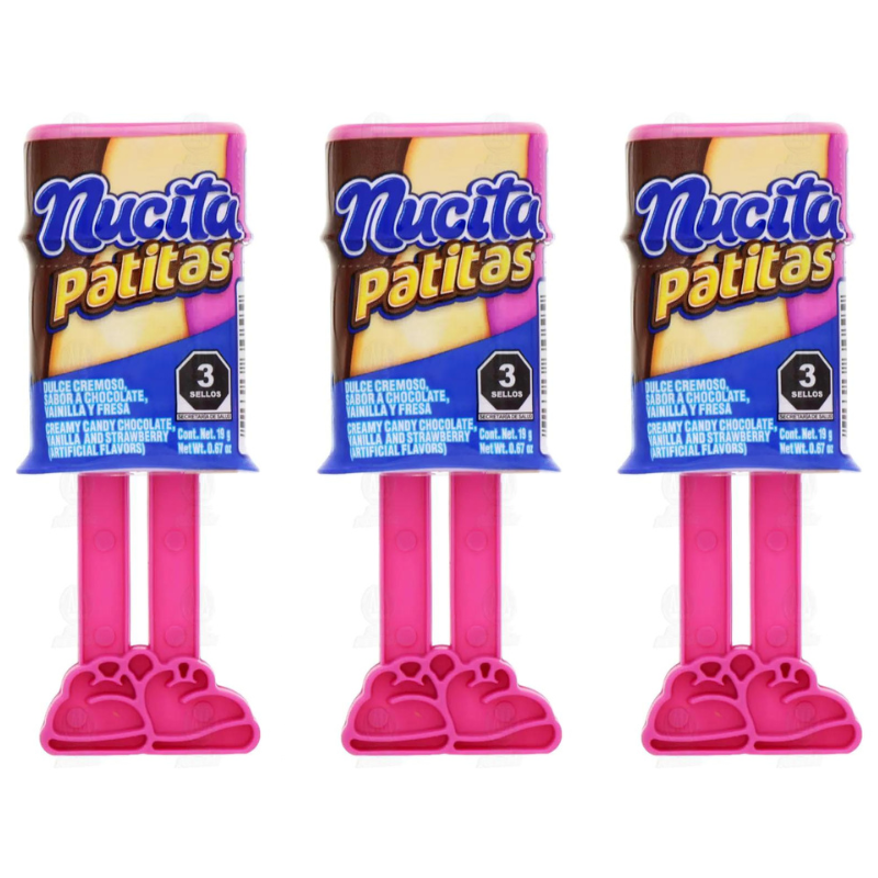 Paquete 4 Nucita Patitas 8 piezas c/u