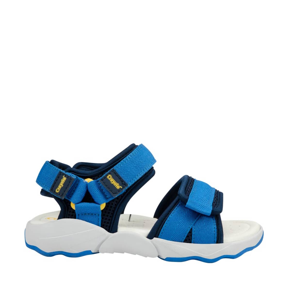 Sandalia de playa o baño color azul rey para niña, marca Crayola, mod ...