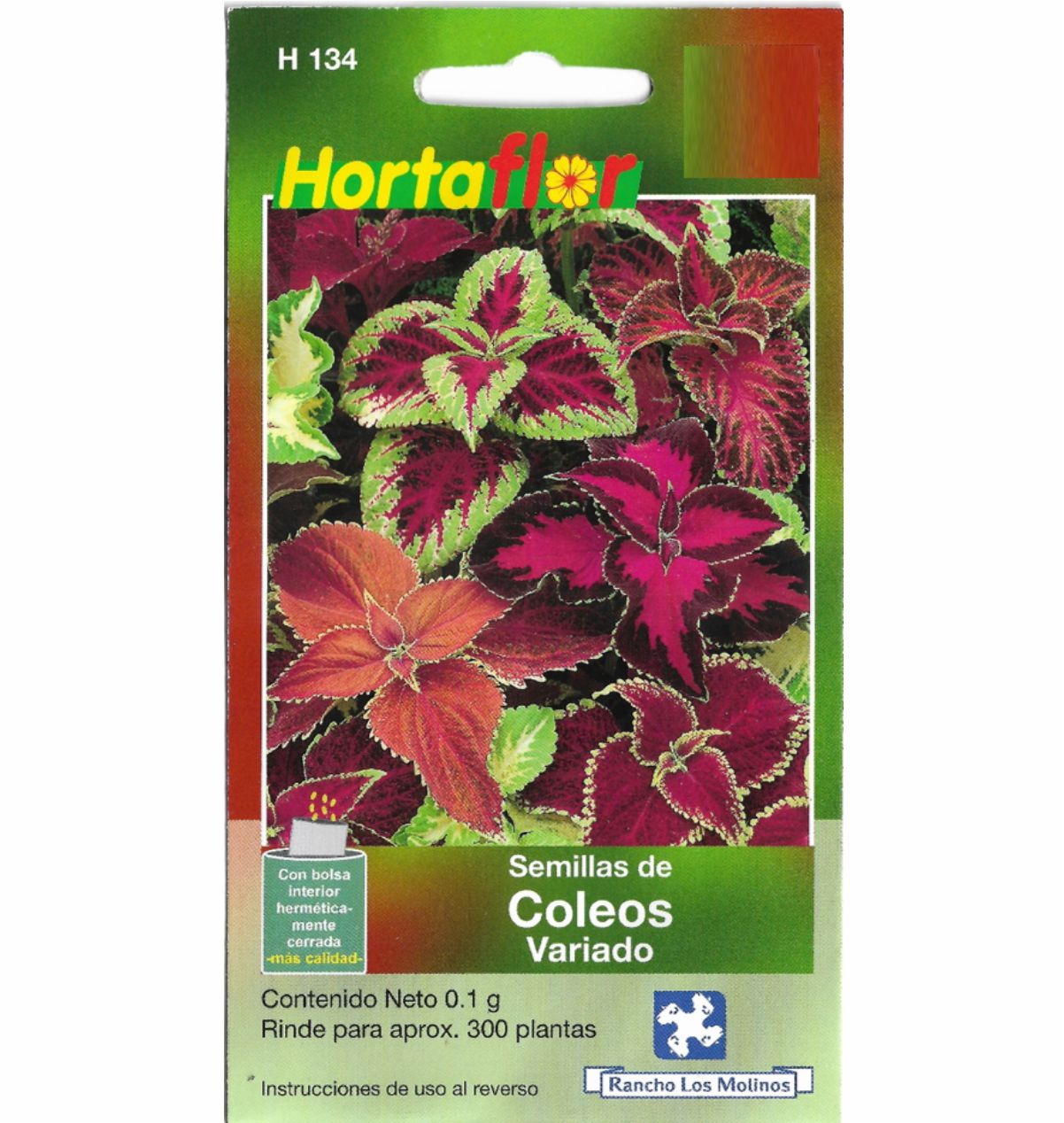 Semillas de coleos Variados