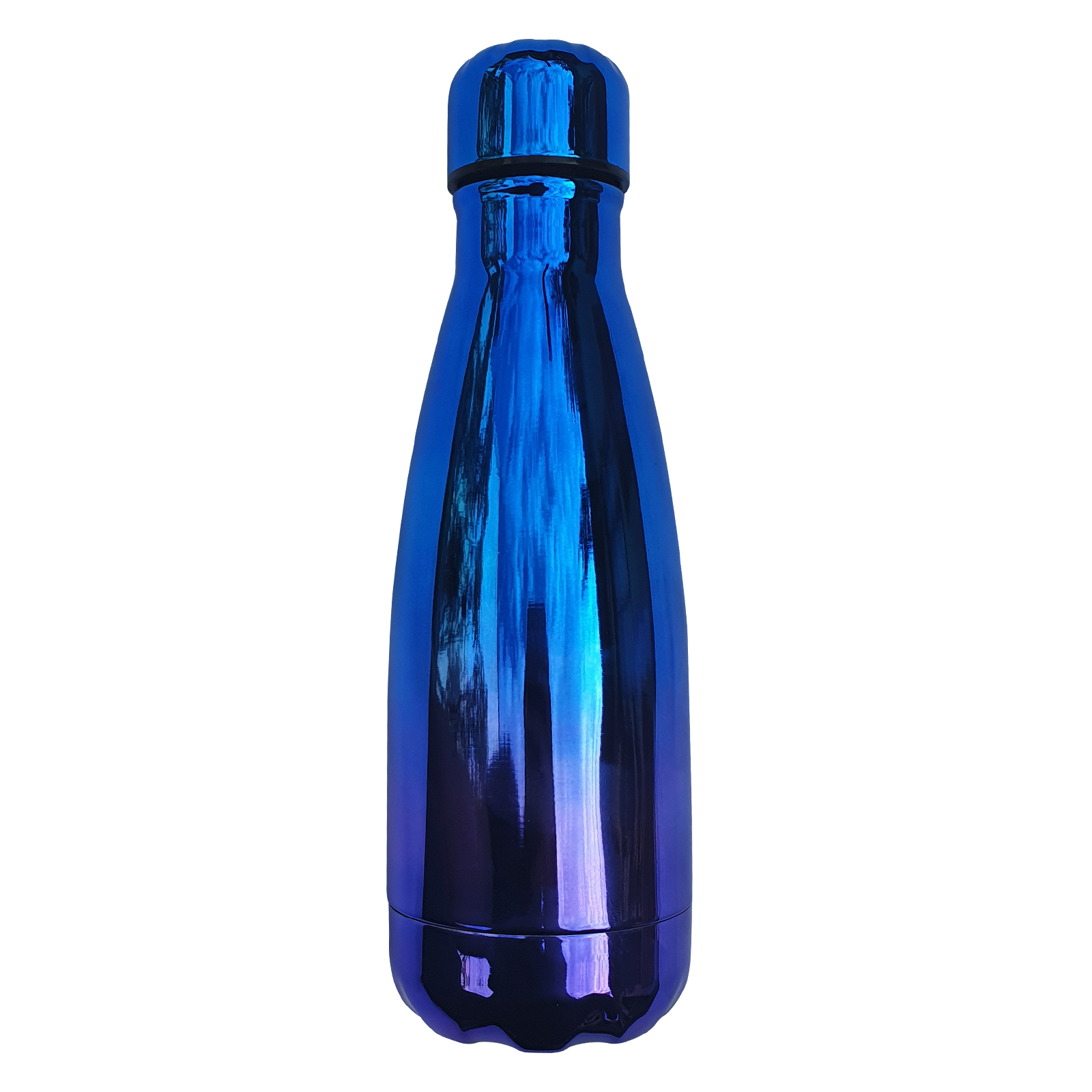 Botella de acero inoxidable de 500 ml azul/purpura