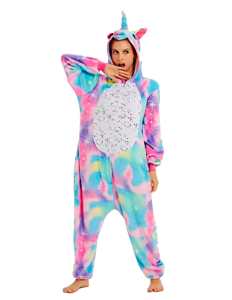 Pijama mameluco unicornio mujer adulto Bomy Collection 2022