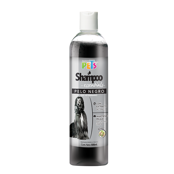 Shampoo Perro Pelo Negro 500 Ml. Essentials Fancy Pets