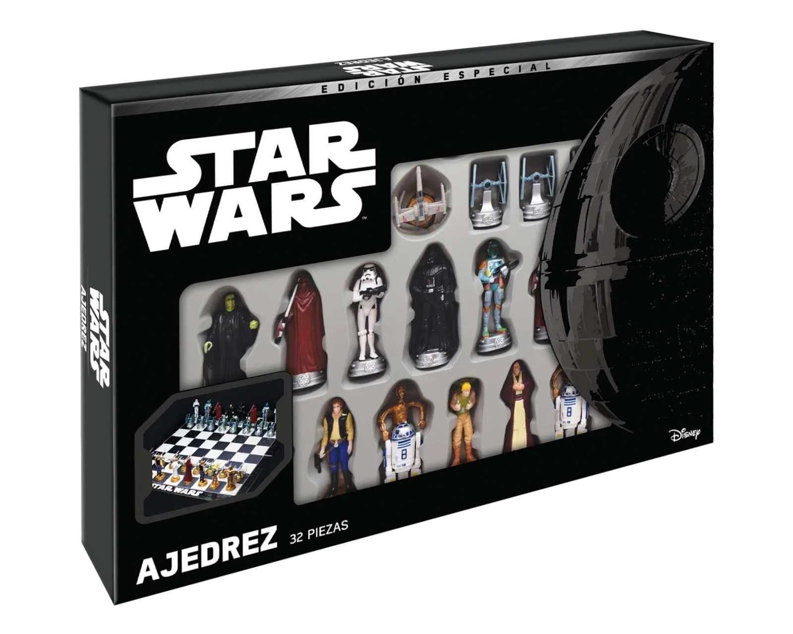 Ajedrez Star Wars 32 Piezas Edición Especial