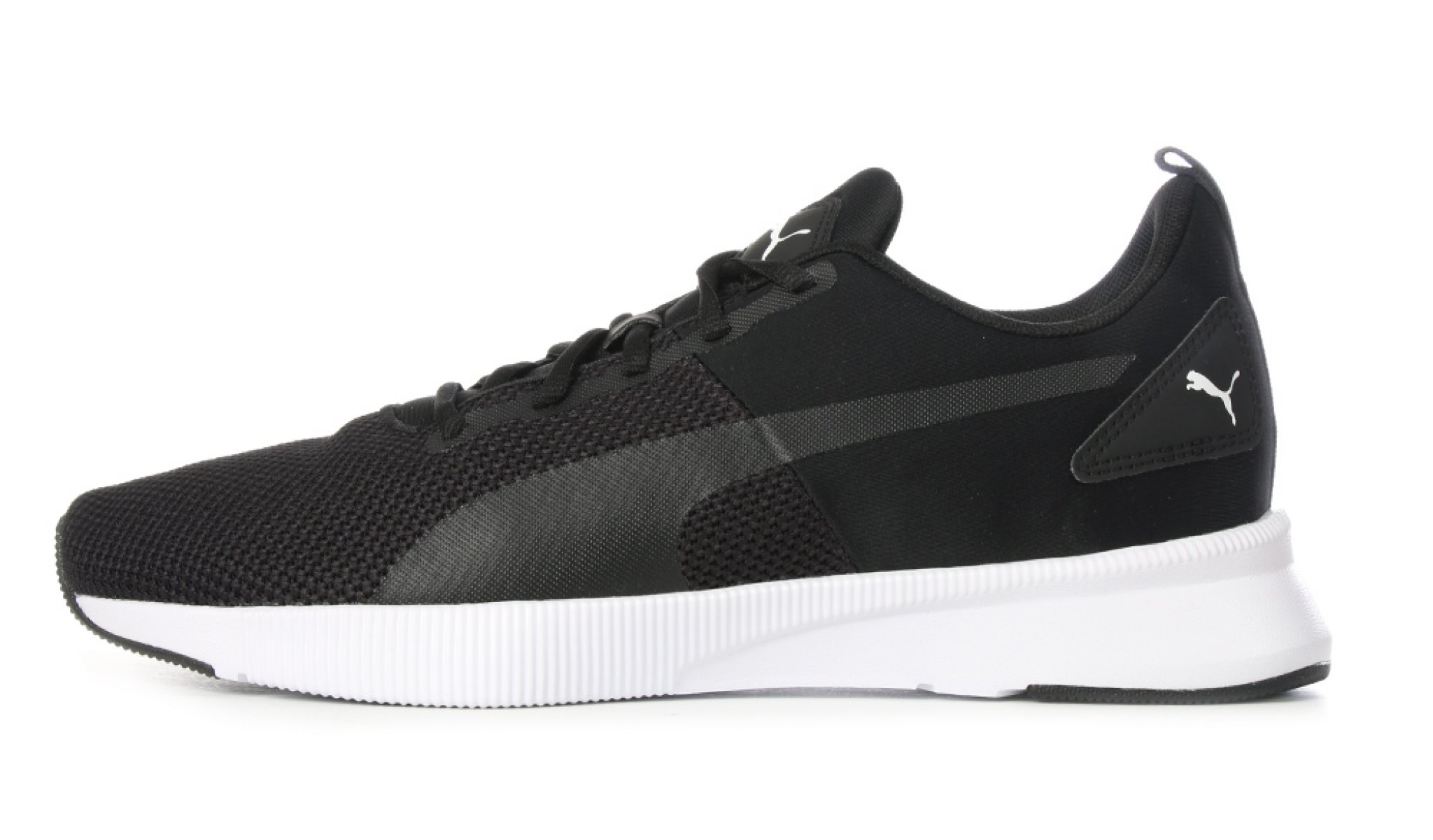 Tenis Puma Flyer Runner Black White Hombre Cod. 19225702