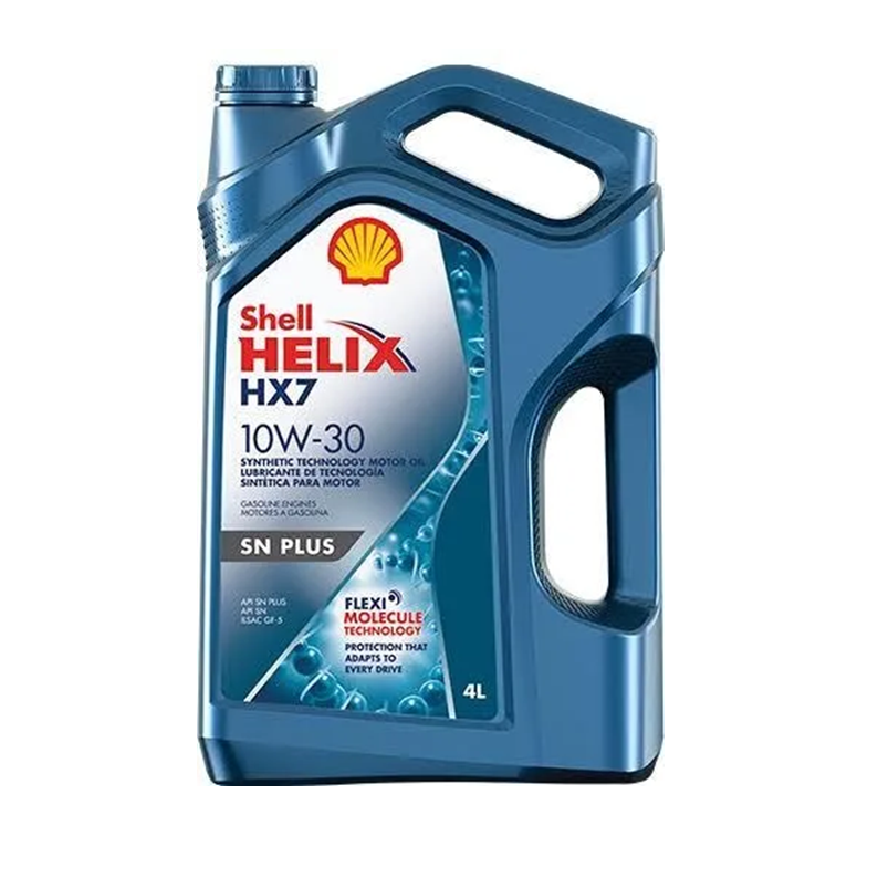 ACEITE SHELL HELIX HX7 10W-30 TECNOLOGIA SINTETICA 4 LITRO