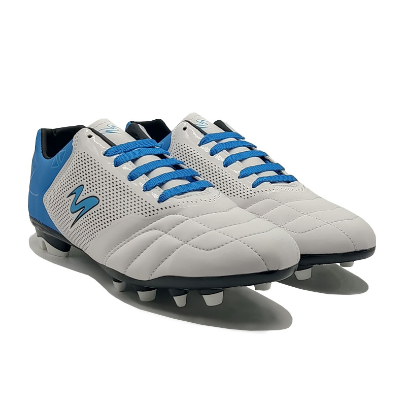 Tenis Metro-E 426 Blanco Azul Negro Tacos Futbol Taquetes Soccer