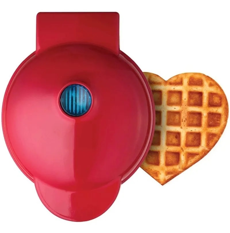 Waflera Eléctrica Para Waffles En Forma De Corazon