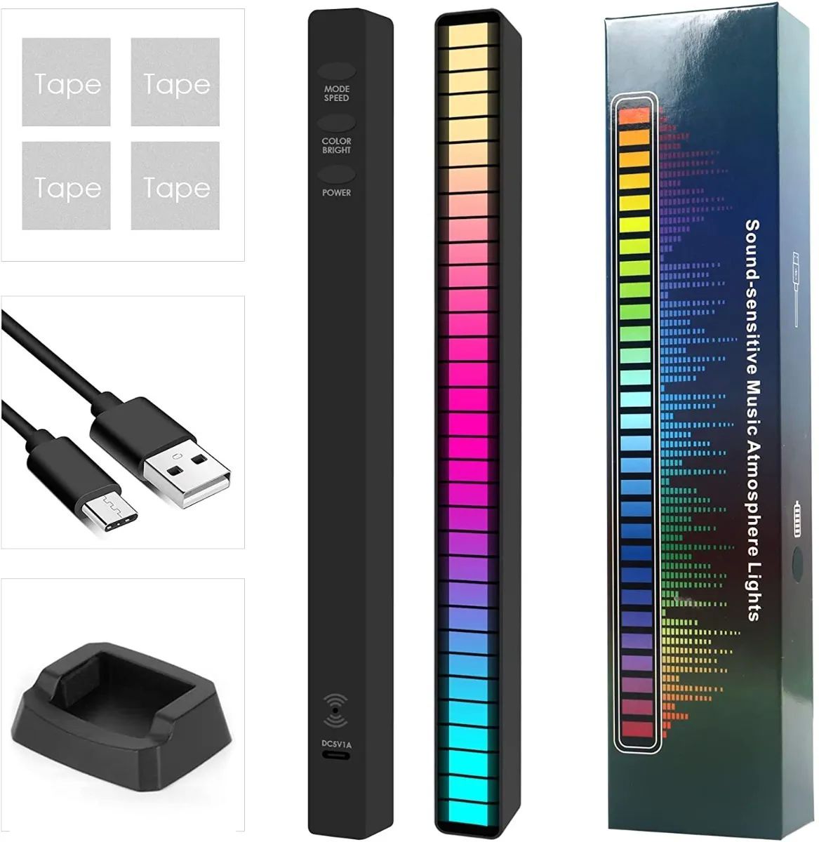 Tira de Luz LED con Movimiento | Music Levels Light