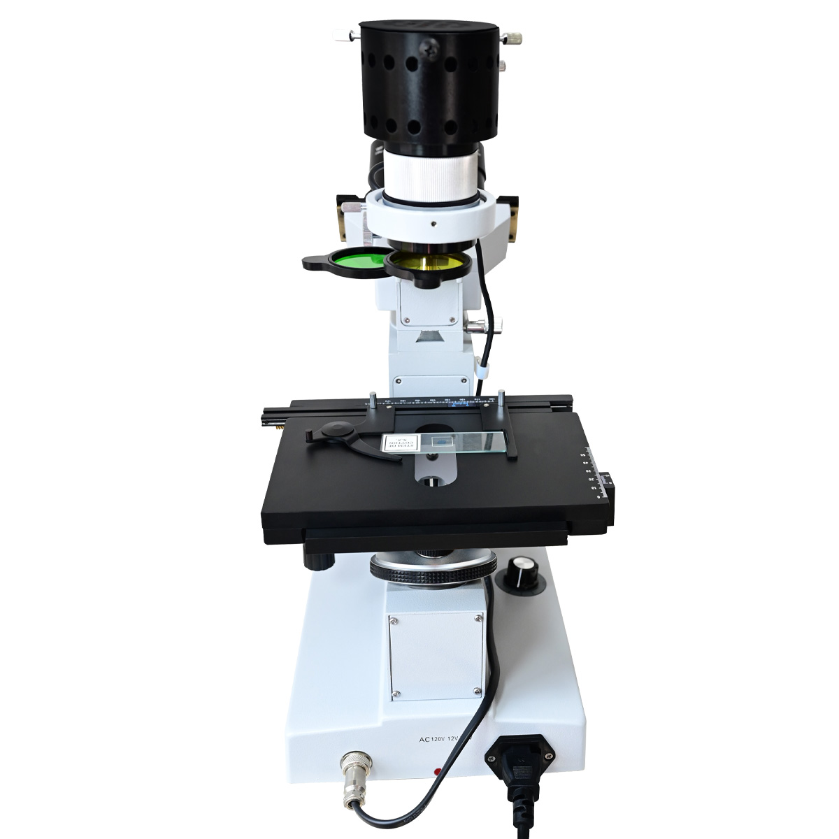 Microscopio Quasar infinity Qm40 Invertido De Cultivo con cámara 5mp