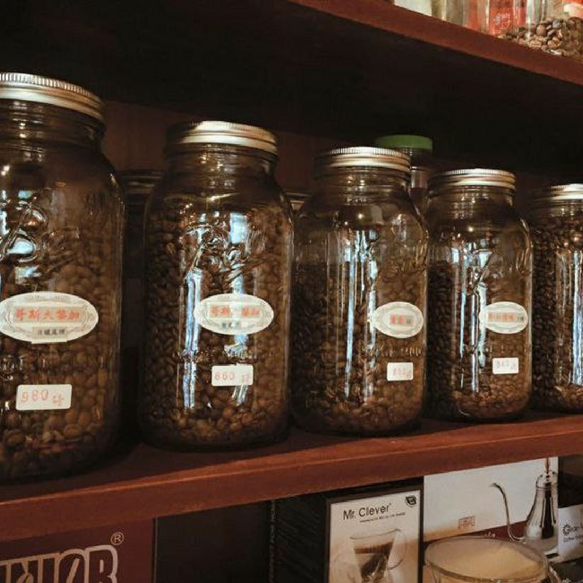 8 Frascos Vidrio Mason Jars Boca Variada Transparente 32oz/946ml, 64oz/1.9L Ball