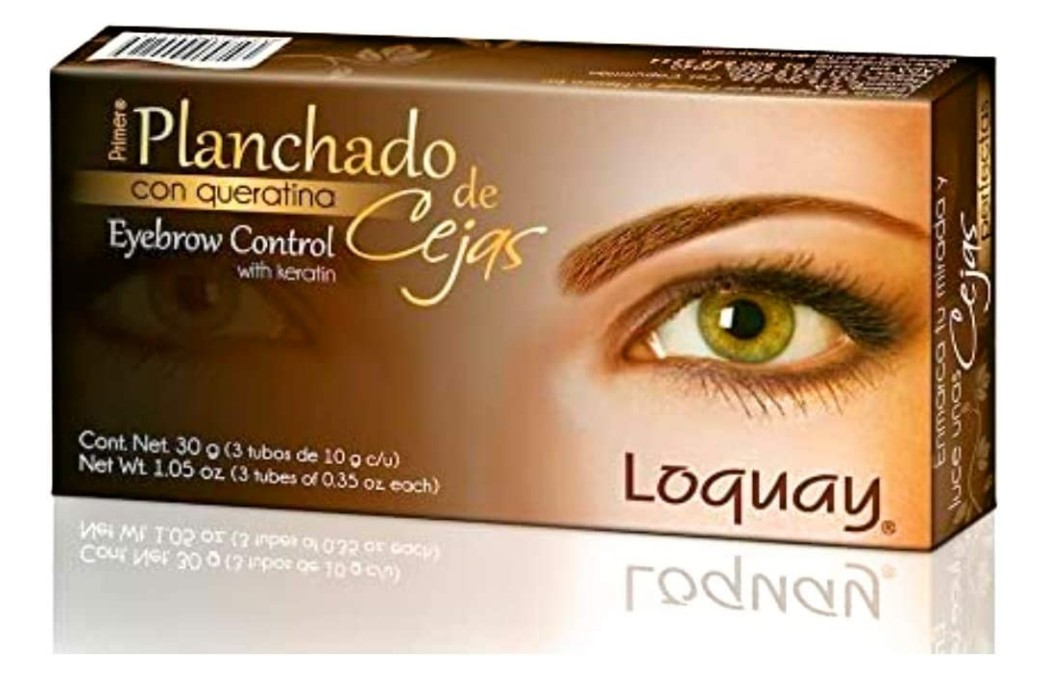 Kit Diseño De Cejas Y Planchado Profesional Loquay con Queratina Original