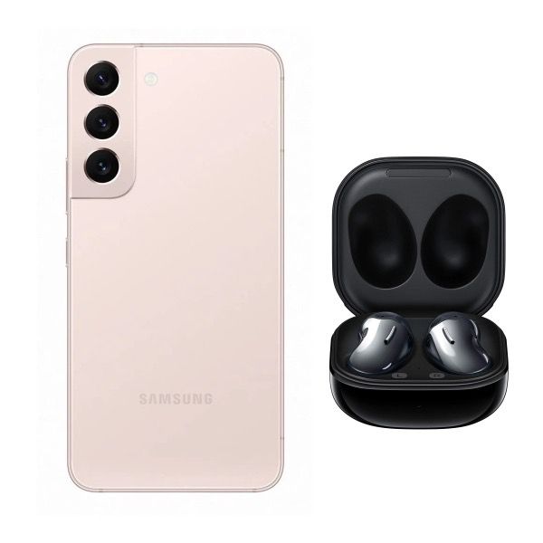 Samsung Galaxy S22 Plus 128GB Pink Gold Snapdragon Nuevo + Audífonos ...