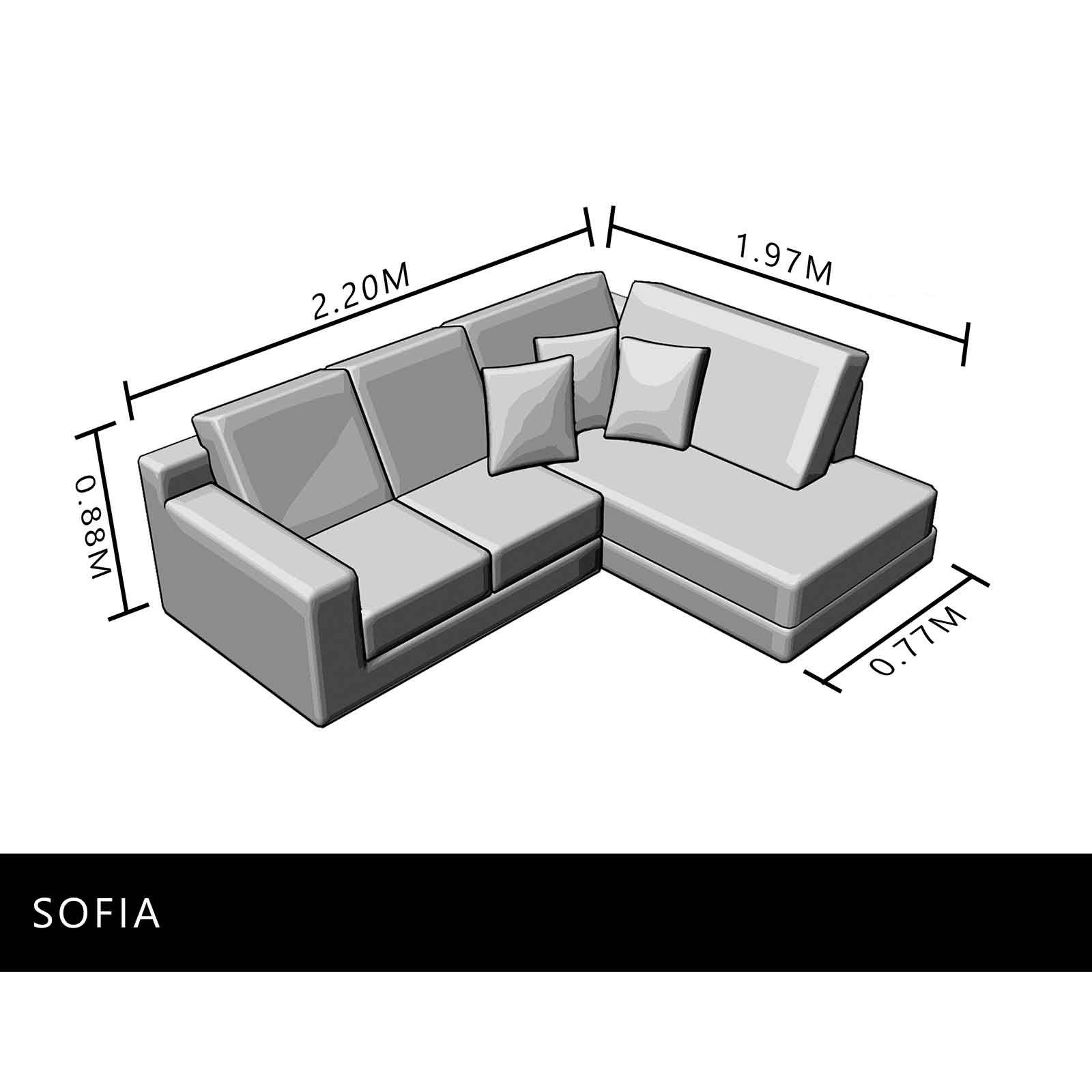 SALA SOFIA SILVER-ENTREGA ÚNICAMENTE EN CDMX, QUERÉTARO, PACHUCA, TOLUCA Y SUS ÁREAS METROPOLITANAS
