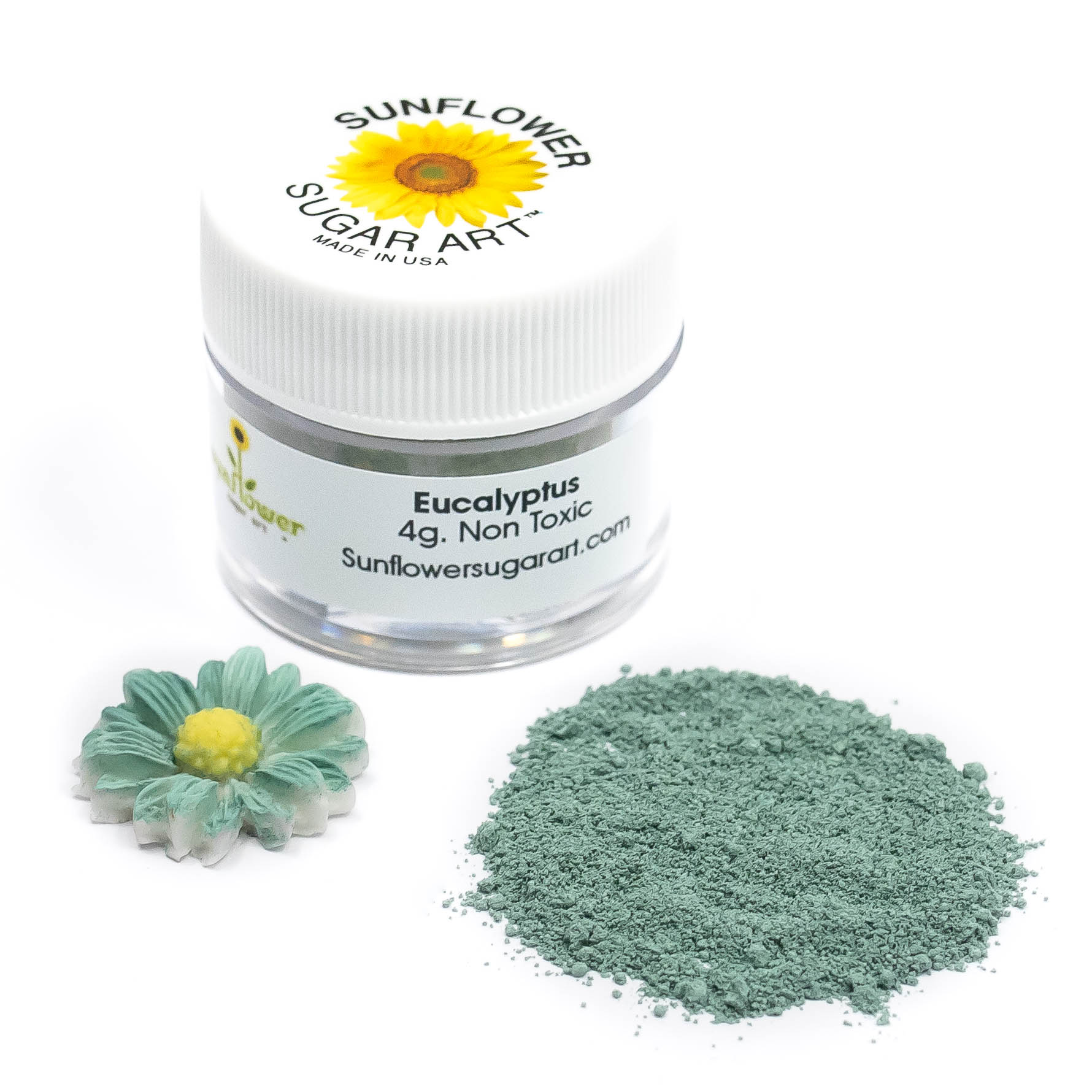 Polvo Mate Comestible Matizador Eucalipto Sunflower Pd-060