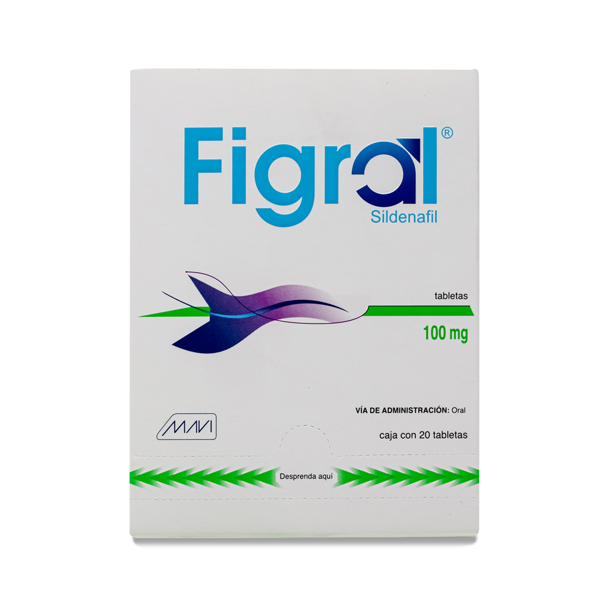 Figral Sildenafil 20 Tabs. 100 Mg Mavi