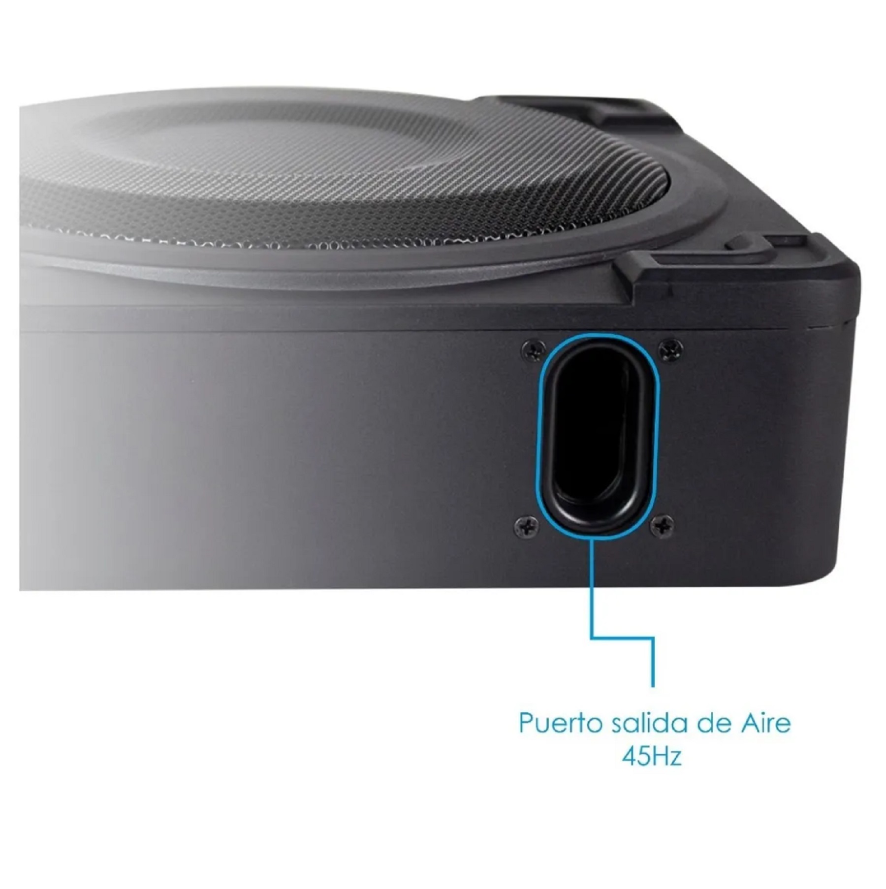 Subwoofer 8 Pulgadas Amplificado Axel-800us Steelpro