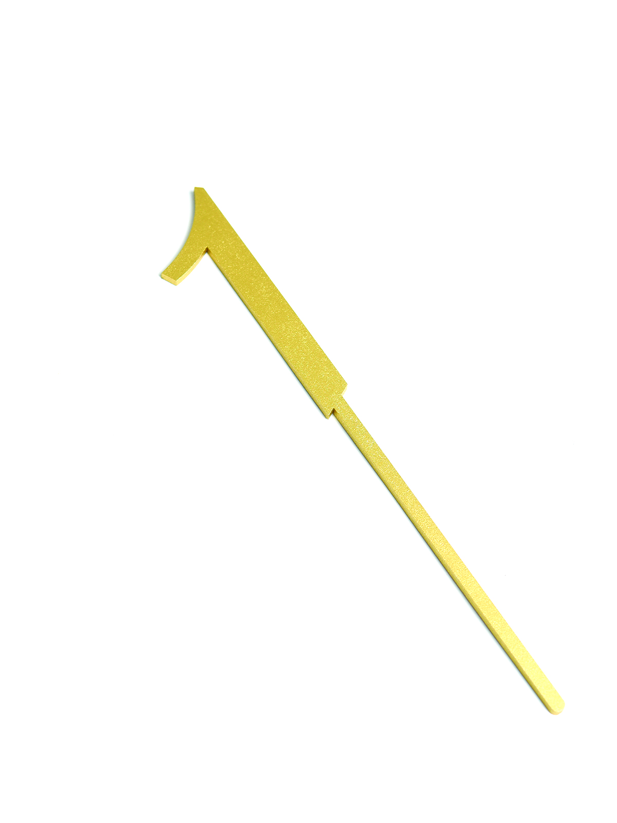 Letrero Pastel Cake Topper #1 Gold BdLG-n01