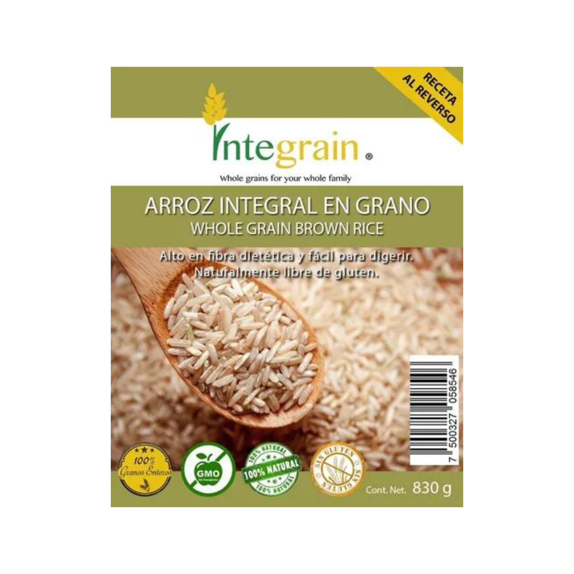 Arroz Integral en Grano
