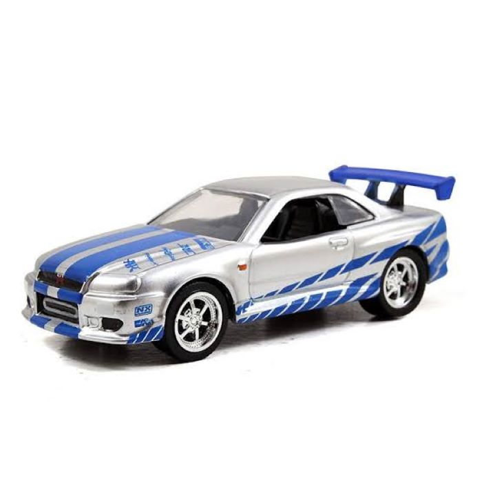Brian Nissan Skyline GT-R BNR34 Rápido Y Furioso 1:32 Jada