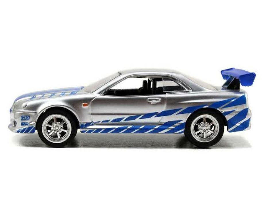 Brian Nissan Skyline GT-R BNR34 Rápido Y Furioso 1:32 Jada