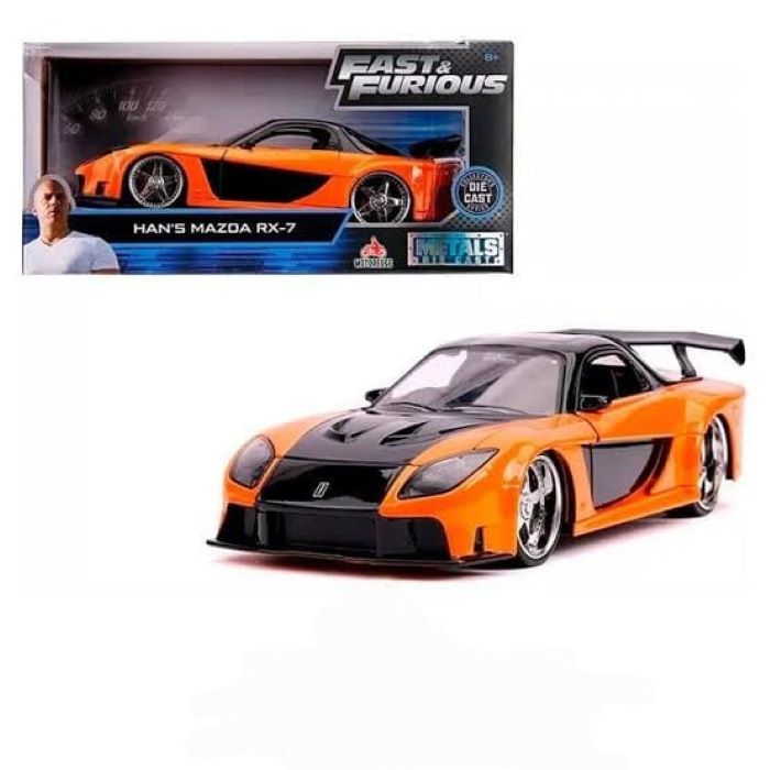 Han Mazda RX-7 Rápido Y Furioso 1:24 Jada