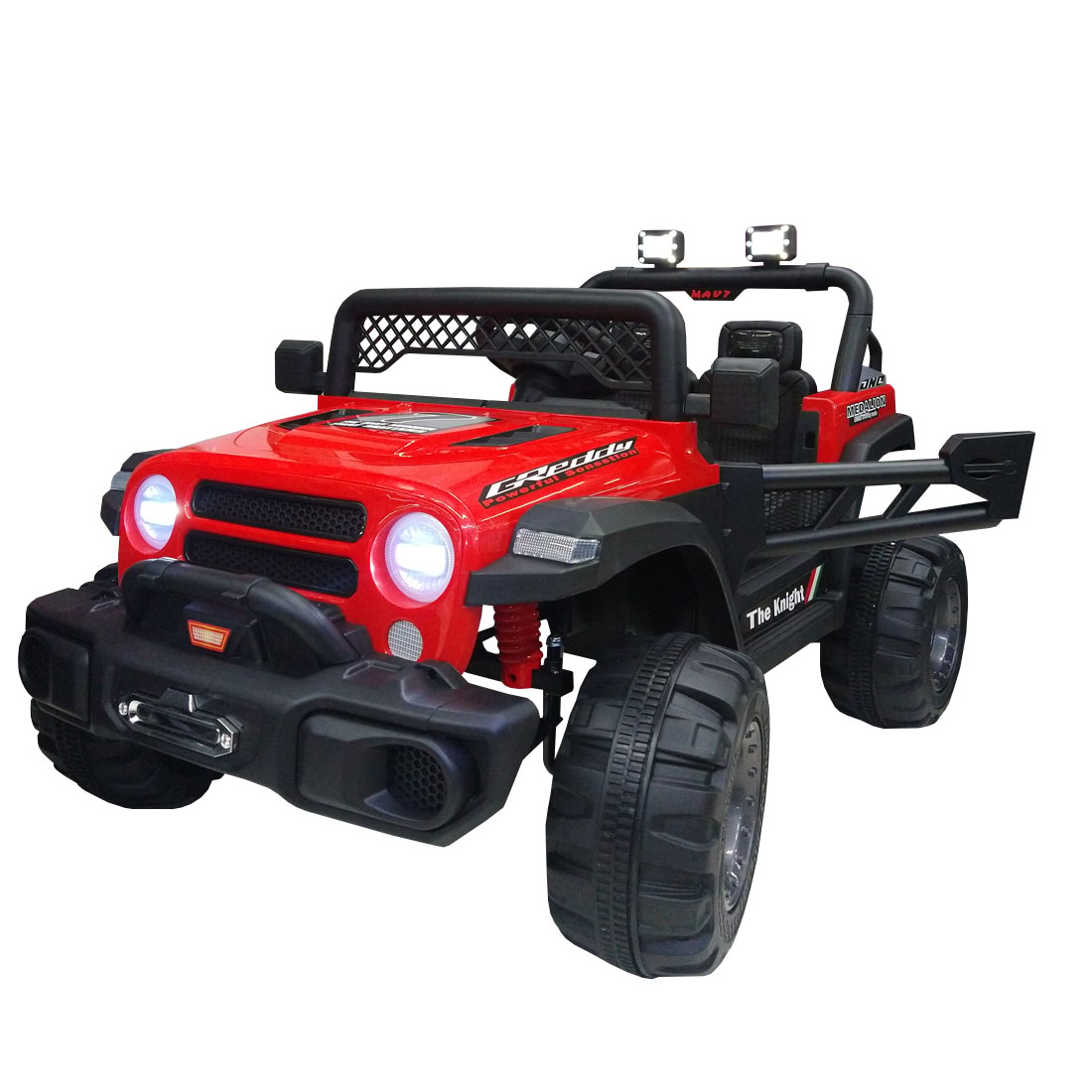 Montable Electrico Infantil Camioneta Jeep 12V 2 Motores Traseros a ...