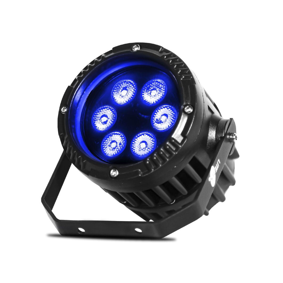 Luz Led Set De 4pz Lite Tek Parled6xt Ip65, Para Exterior