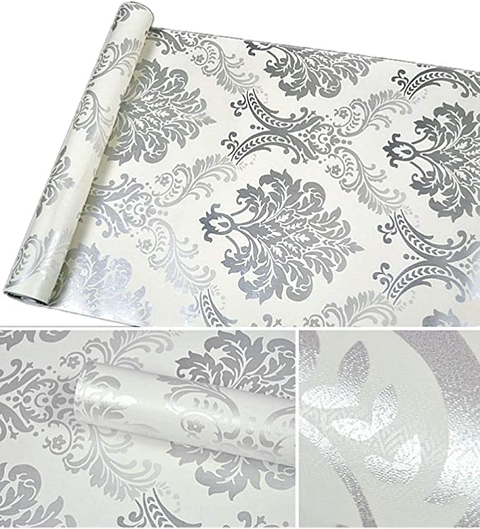 Papel Tapiz Adherible Imperial Rombos 10m X 45cm