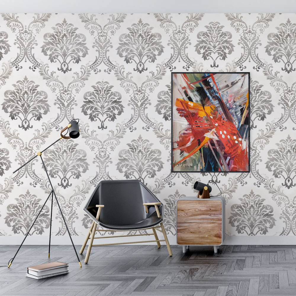 Papel Tapiz Adherible Imperial Rombos 10m X 45cm