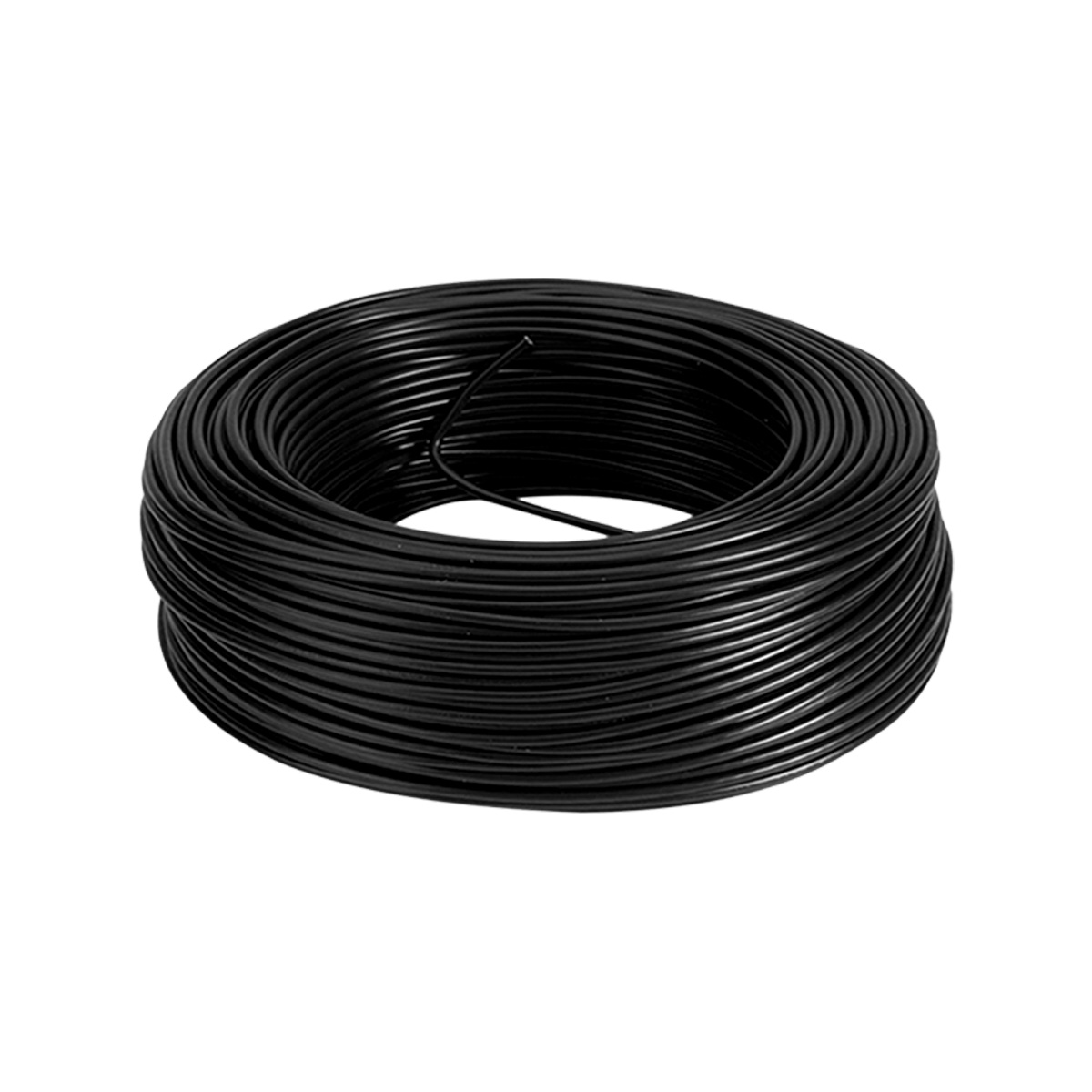 Caja 100 Mts, Cable eléctrico negro, Cal 10, 100% COBRE VIAKON