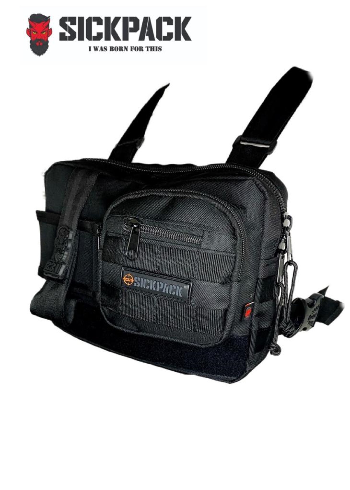 Chest Bag Pechera Sickpack Sk05 Bolsa Invisible Multiusos