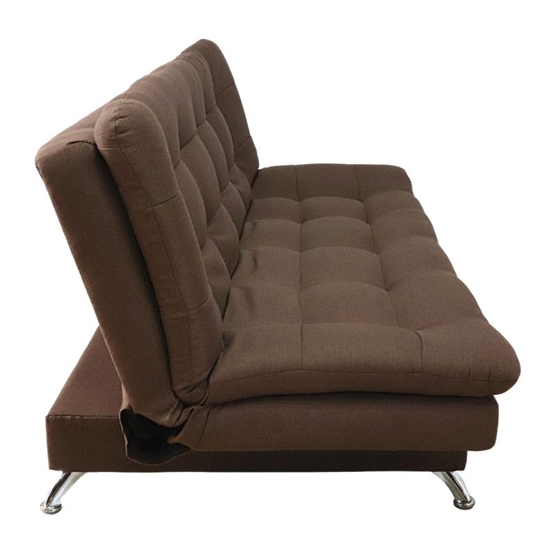 Sofá Cama Chocolate Matrimonial 3 Posiciones