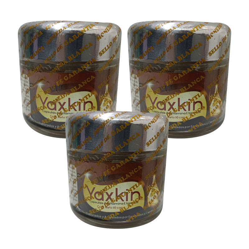 Yaxkin Innovaciones Politecnicas, Cápsulas vitamina E 3 Pack