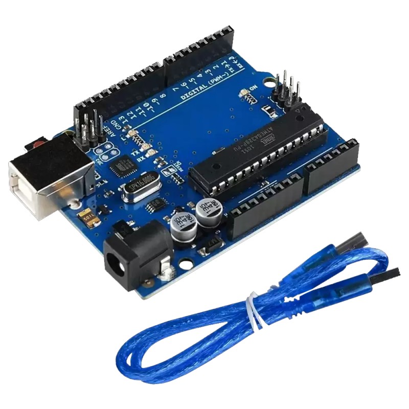Tarjeta De Desarrollo Uno R3 Compatible Con Arduino Tarjeta De Desarrollo Uno R3 Compatible Con Arduino