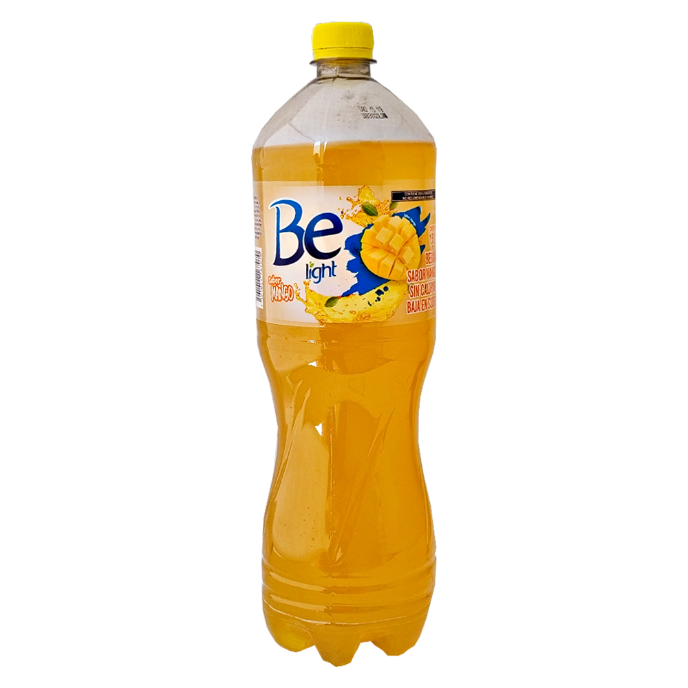 Agua Be Light Mango 1.5 L Sin Calorias Saborizada Sin Azucar