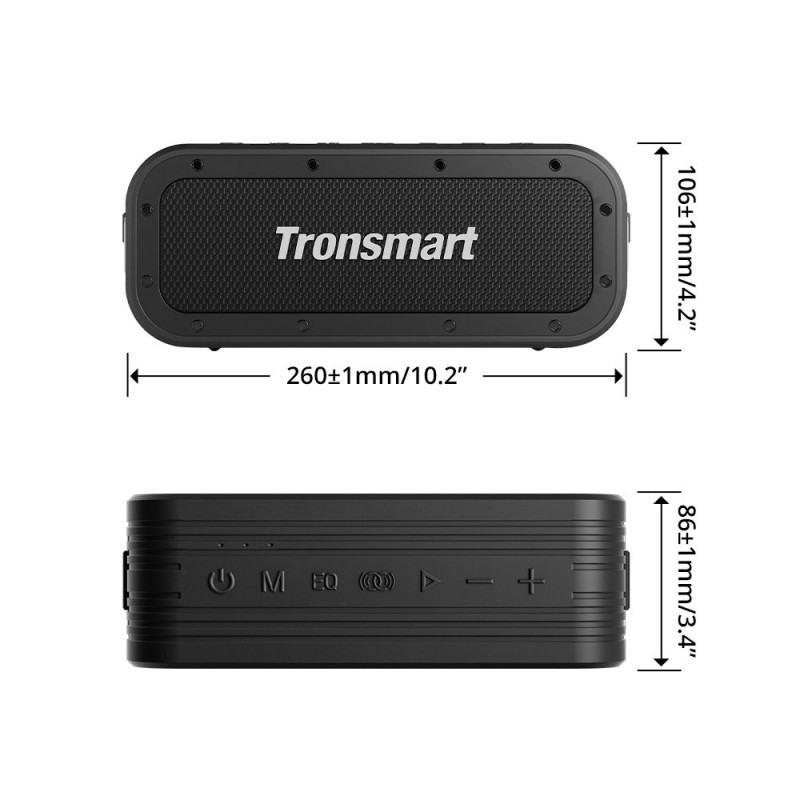 Tronsmart Force X Bocina Bluetooth 60Watts IPX6
